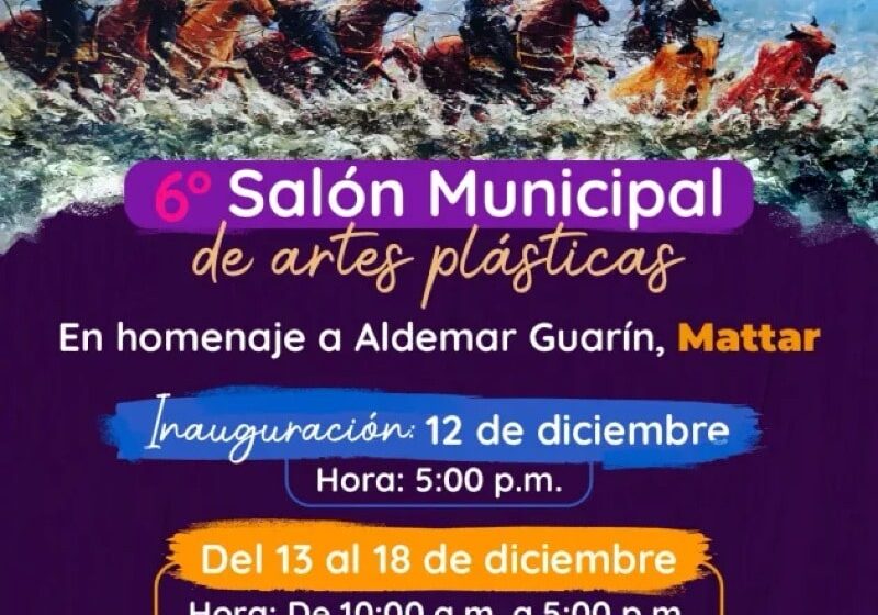 Hoy inauguran el 6° salón de artes plásticas en homenaje a Aldemar ...